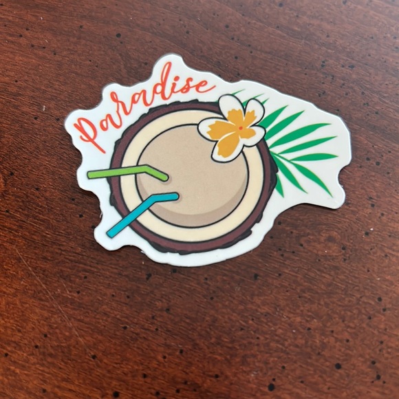 Office | Paradise Sticker Coconut | Poshmark